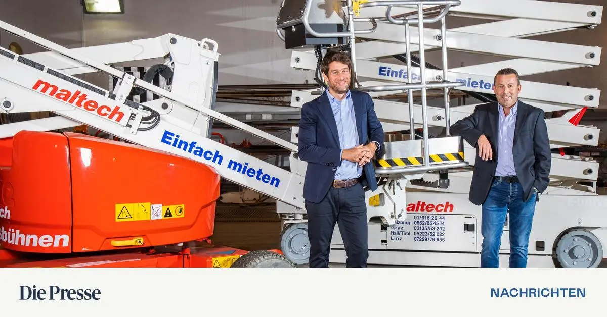 Maltech: Millionenumsatz mit Arbeitsbühnen – DiePresse.com